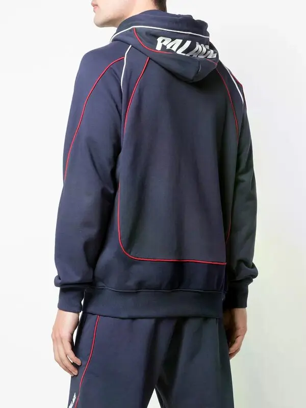 PALACE Sidewinder Logo-print Hoodie - Blue