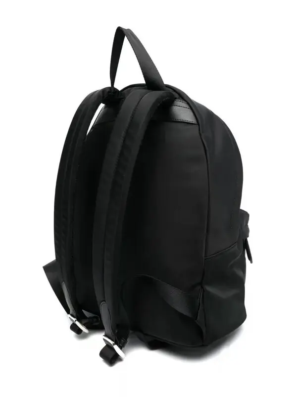 Karl Lagerfeld Logo-patch Faux-leather Backpack