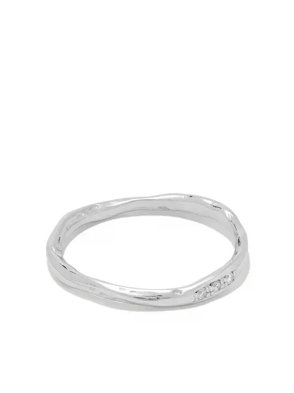 WOUTERS & HENDRIX 18kt White Gold Diamond Ring - Silver