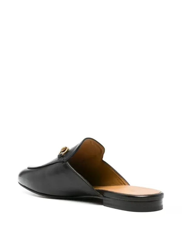 Gucci Princetown Horsebit Leather Mules
