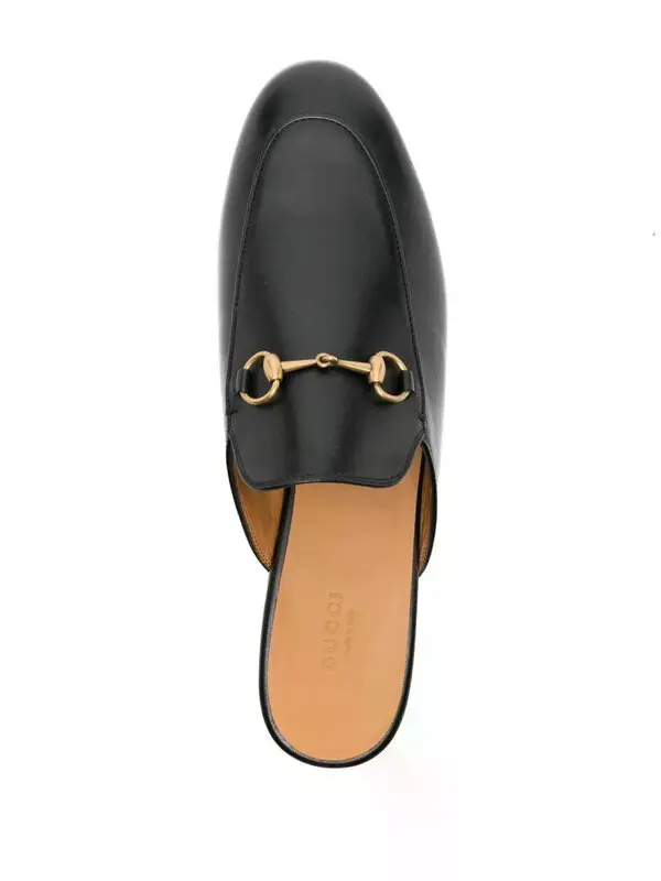 Gucci Princetown Horsebit Leather Mules