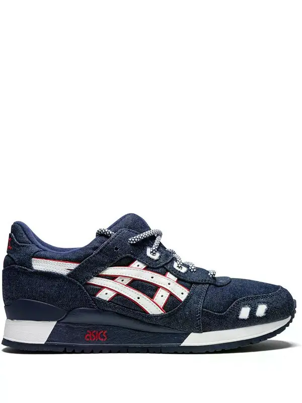 Asics Gel-lyte Iii Selvedge Denim Sneakers - Blue