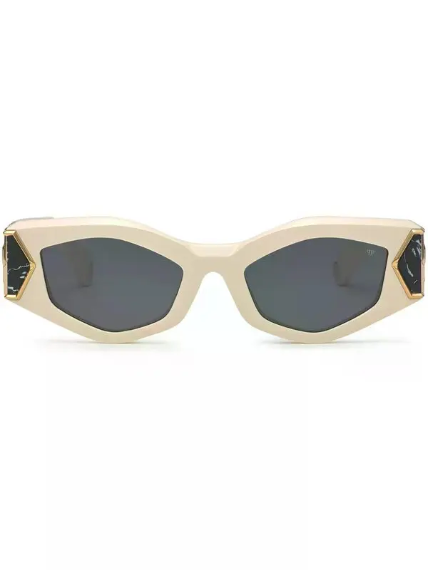 Philipp Plein Hera Cat-eye Sunglasses - Neutrals