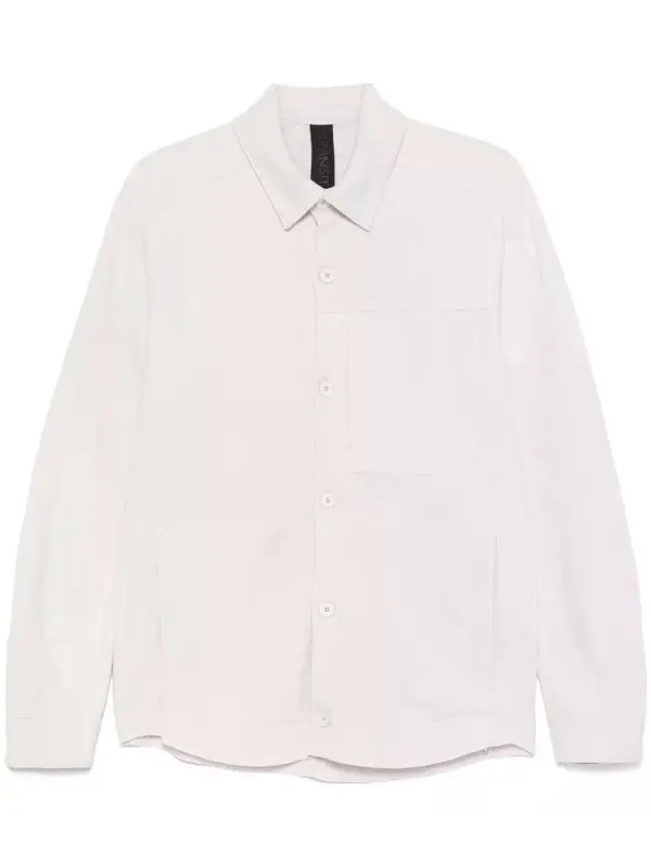 Transit Virgin Wool Button-up Overshirt