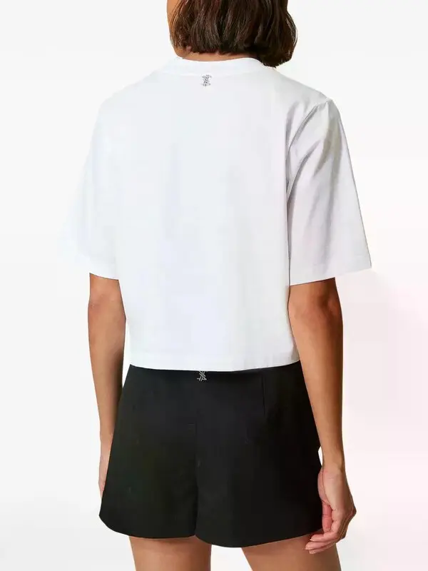 TWINSET T-shirt With Sequin Embellishments