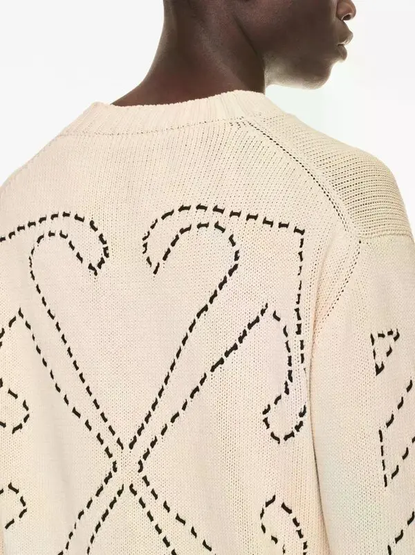 Off-White Diag Arrows Jumper