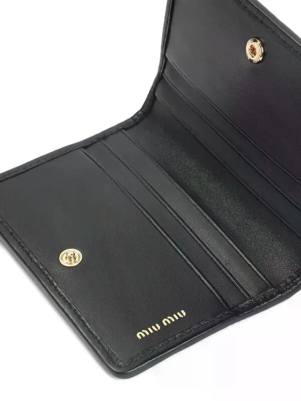 Miu Miu Matelassé Leather Wallet