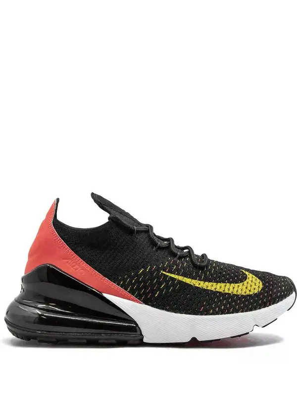 Nike Air Max 270 Flyknit Sneakers - Black