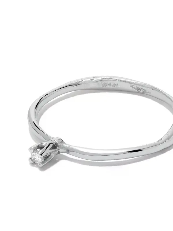 WOUTERS & HENDRIX 18kt White Gold Diamond Ring