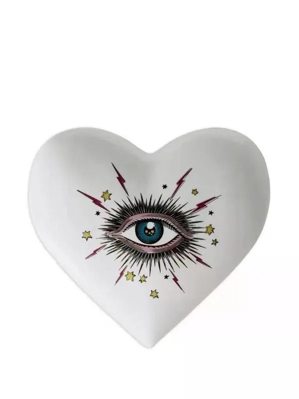 Gucci Star Eye Printed Porcelain Box - White