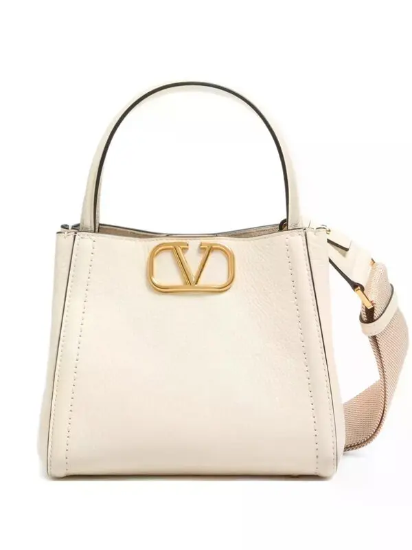Valentino Garavani Alltime Leather Tote Bag