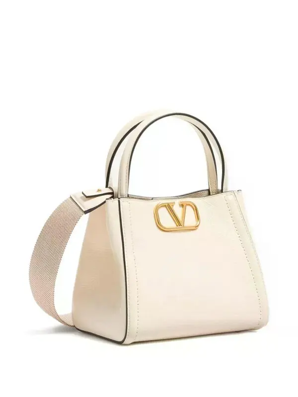 Valentino Garavani Alltime Leather Tote Bag