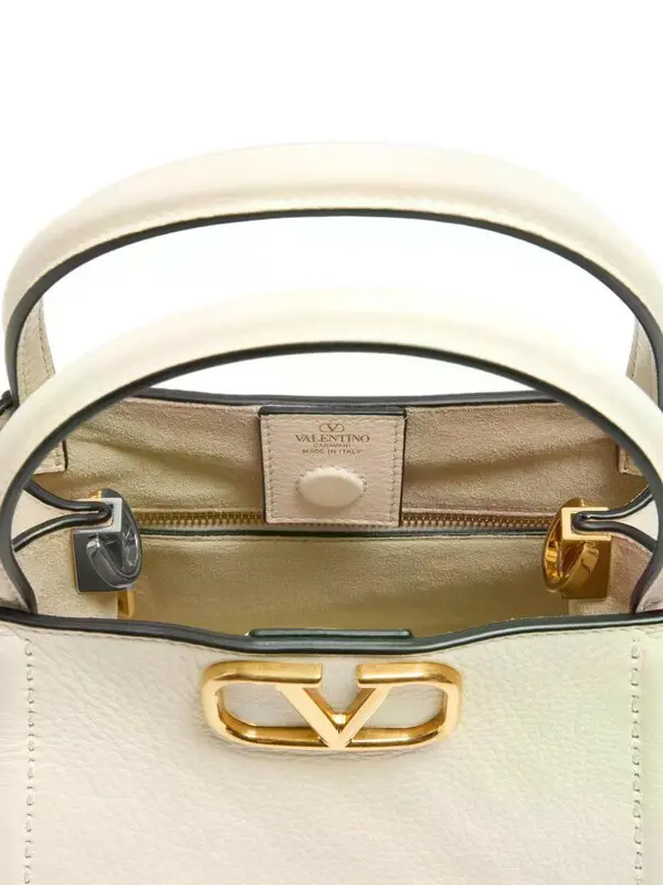 Valentino Garavani Alltime Leather Tote Bag