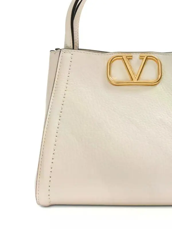 Valentino Garavani Alltime Leather Tote Bag