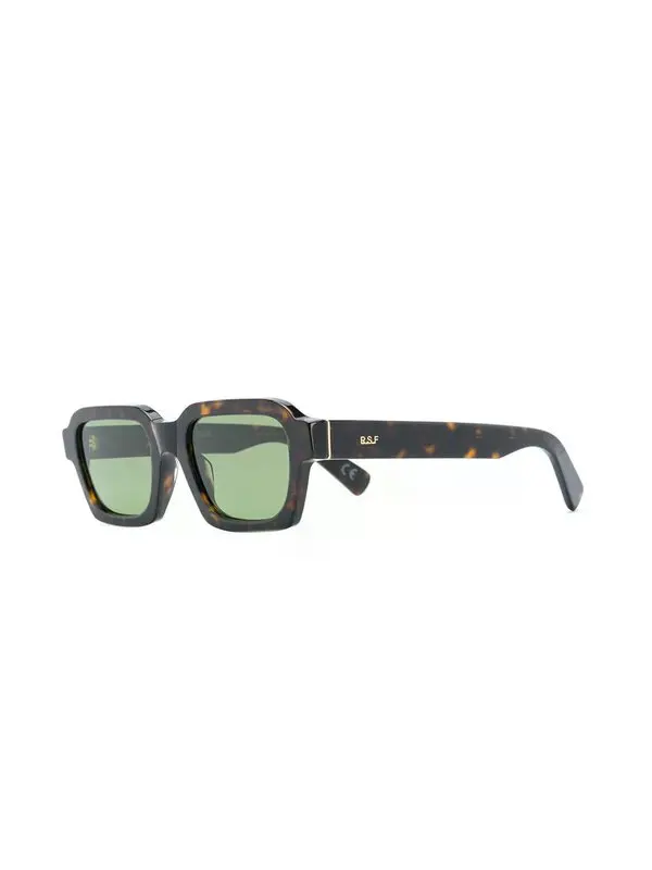 RETROSUPERFUTURE Rectangular Frame Sunglasses - Brown