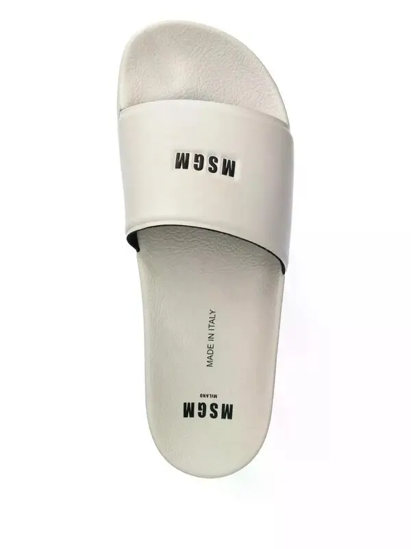 MSGM Logo-print Slides