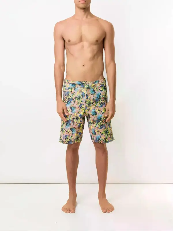 AMIR SLAMA Printed Swim Shorts