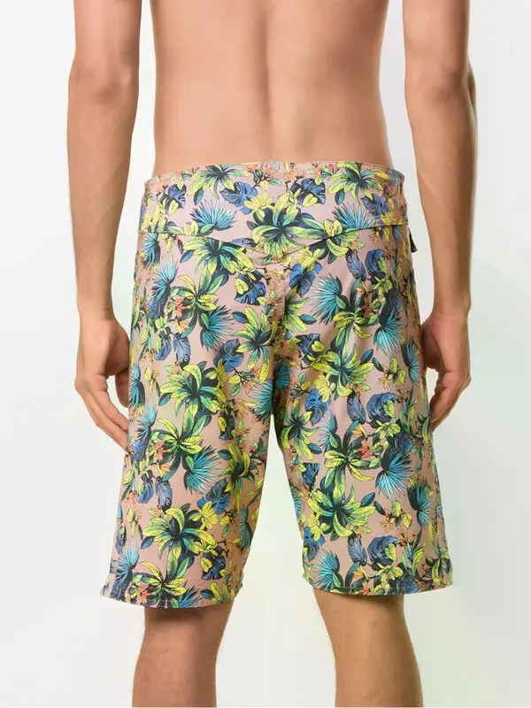 AMIR SLAMA Printed Swim Shorts