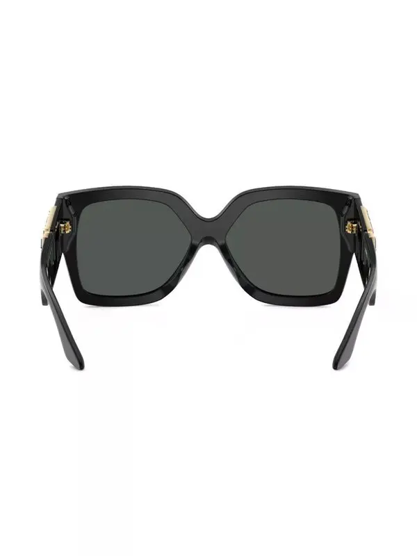 Versace Greca Oversize-frame Sunglasses