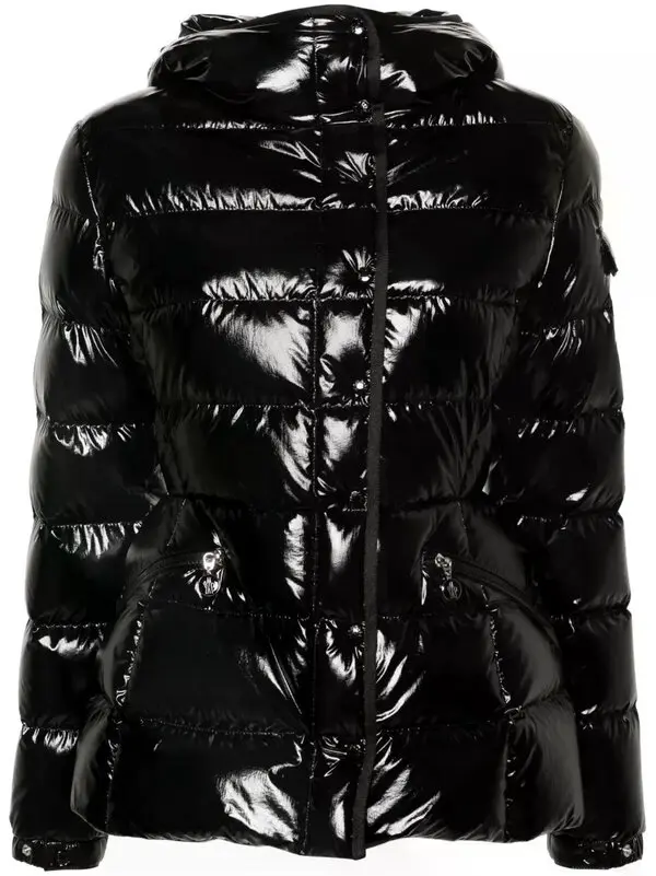 Moncler Barante Padded Hooded Jacket - Black