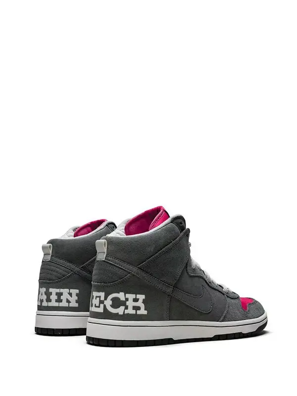 Nike Dunk High Premium Sb Brain Wreck Sneakers - Grey