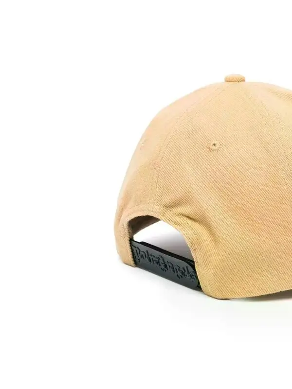 Palm Angels Logo-plaque Cotton Cap