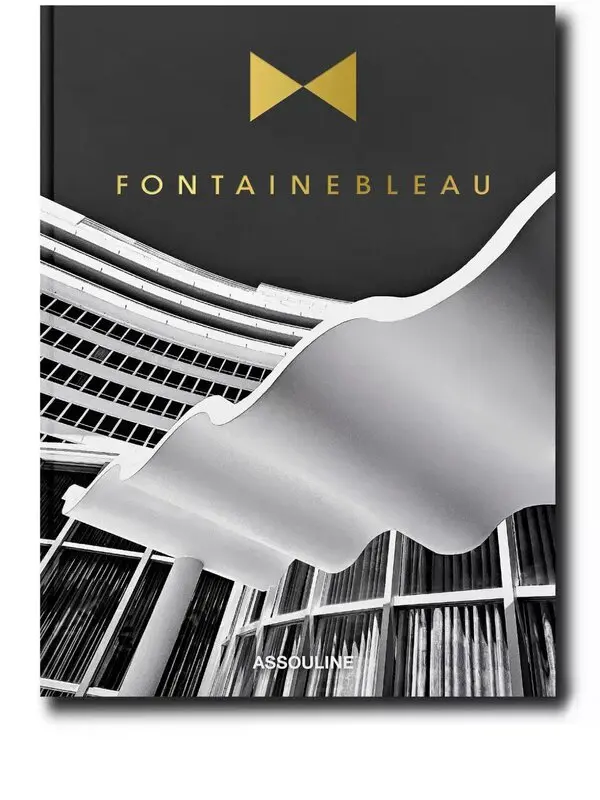 Assouline Fontainebleau Stephen Wallis Hardcover Book - Grey