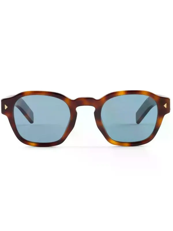 Prada Round Frame Sunglasses - Brown