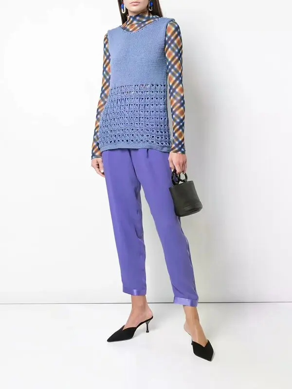 Voz Sleeveless Knitted Top