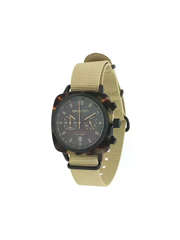 BRISTON Clubmaster Sport Chrono 42mm - Black