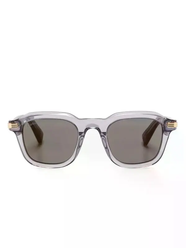 Cartier Square-frame Sunglasses - Grey