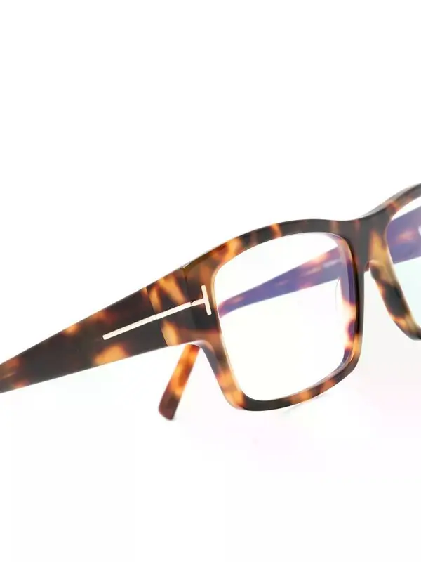 TOM FORD Square-frame Glasses - Brown