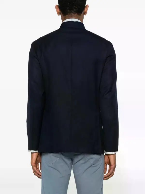 Boglioli Band-collar Blazer