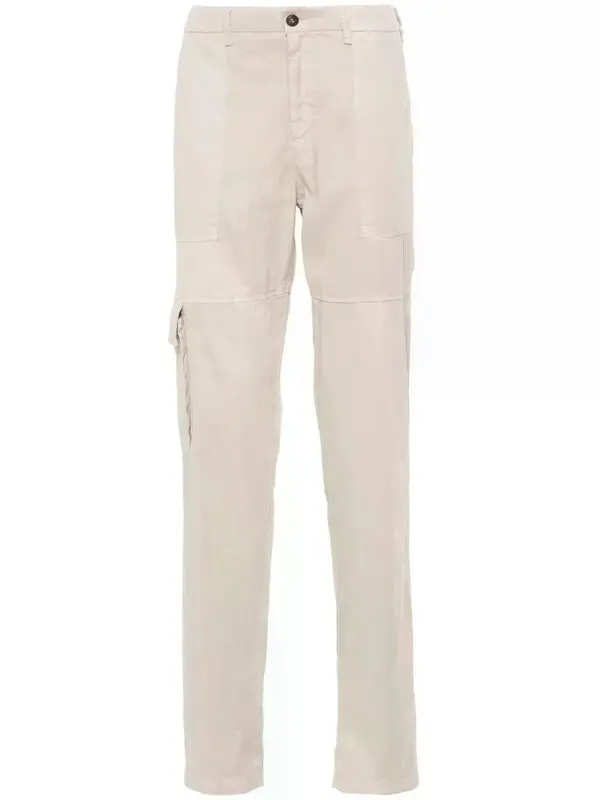 Eleventy Tapered-leg Cargo Trousers