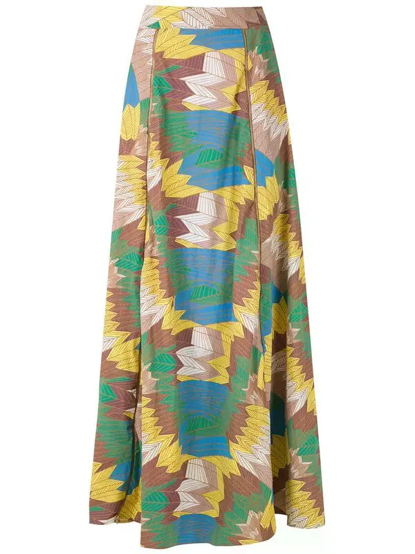 AMIR SLAMA High-waisted Maxi Skirt