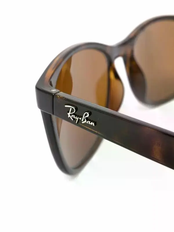 Ray-ban Tortoise Square-frame Sunglasses
