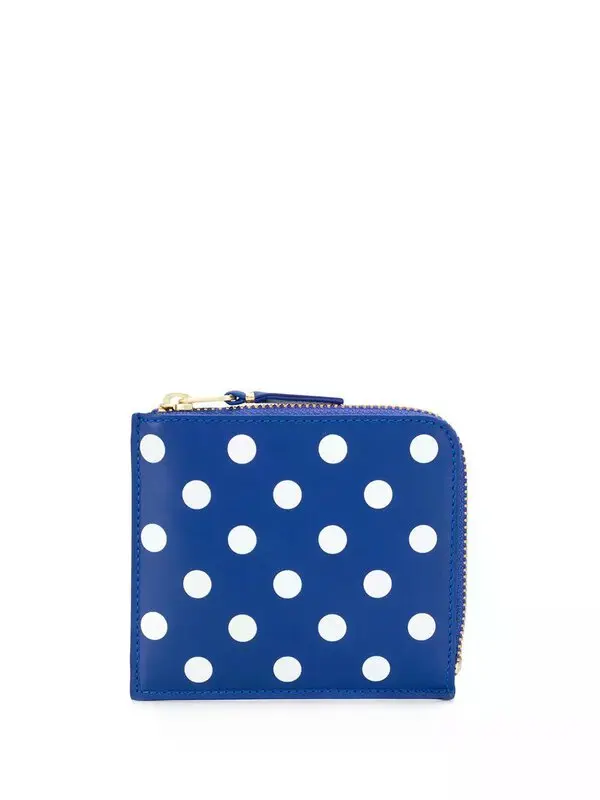 Comme Des Garçons Dotted Pattern Wallet