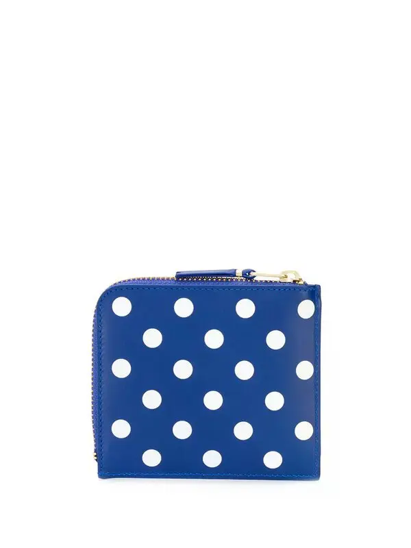 Comme Des Garçons Dotted Pattern Wallet