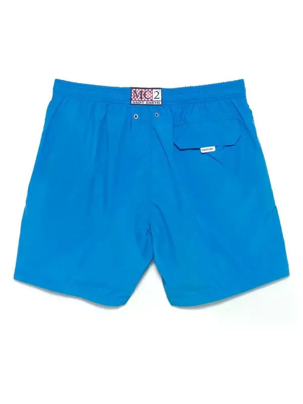 MC2 SAINT BARTH X Pantone Lighting Swim Shorts - Blue