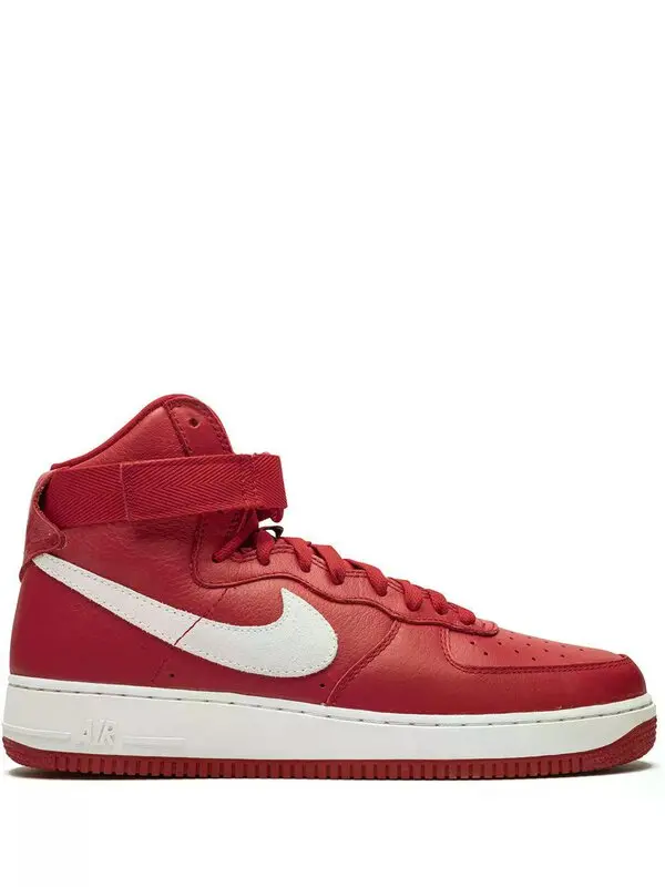 Nike Air Force 1 Hi Retro Qs Nai Ke Sneakers - Red