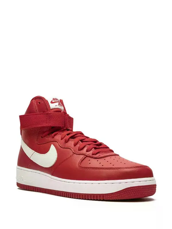 Nike Air Force 1 Hi Retro Qs Nai Ke Sneakers - Red