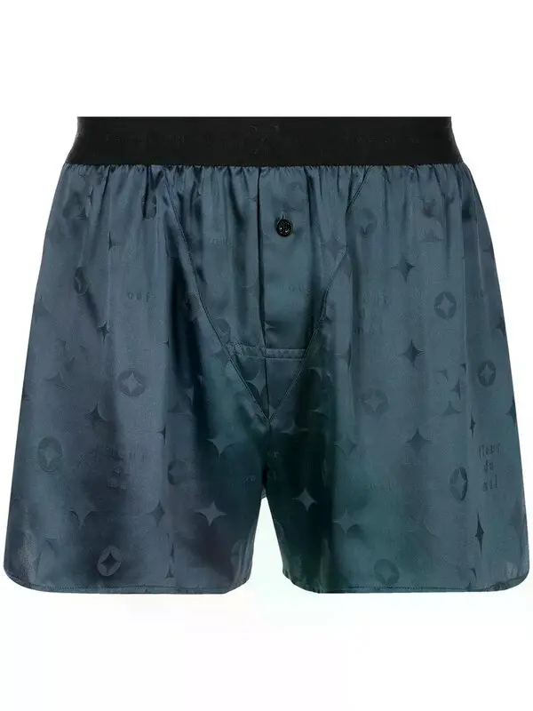 FLEUR DU MAL Silk Boxer Shorts
