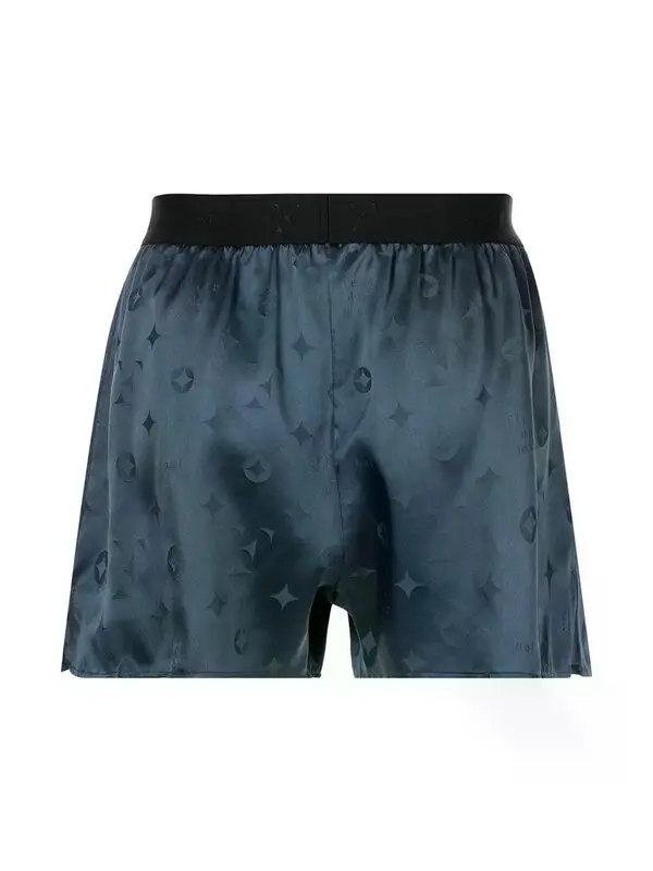 FLEUR DU MAL Silk Boxer Shorts