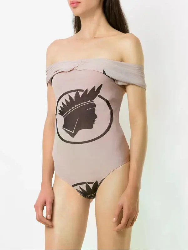 AMIR SLAMA Off-the-shoulder Swimsuit