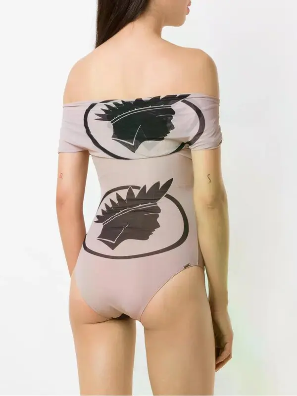 AMIR SLAMA Off-the-shoulder Swimsuit