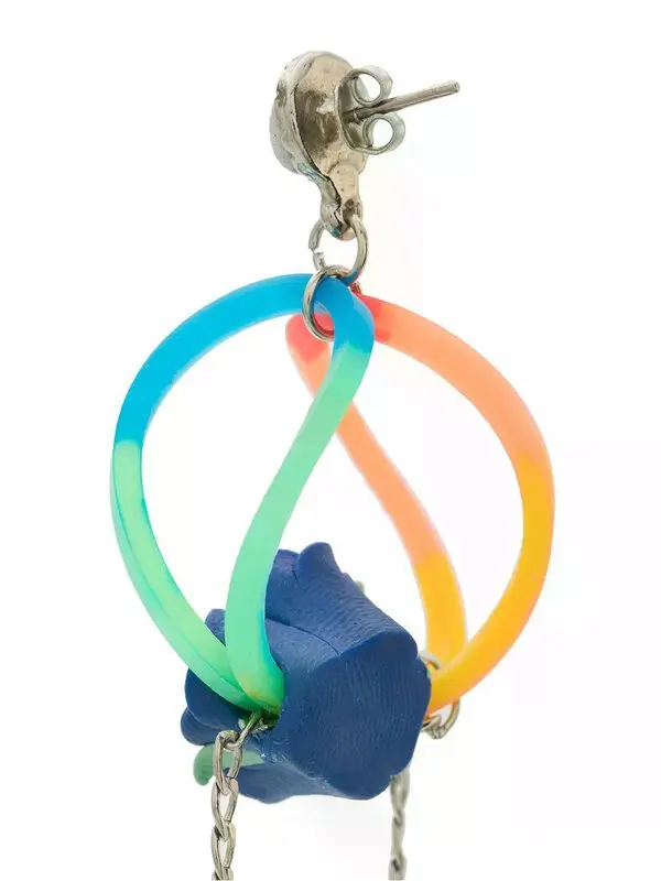 AMIR SLAMA Rainbow Earrings