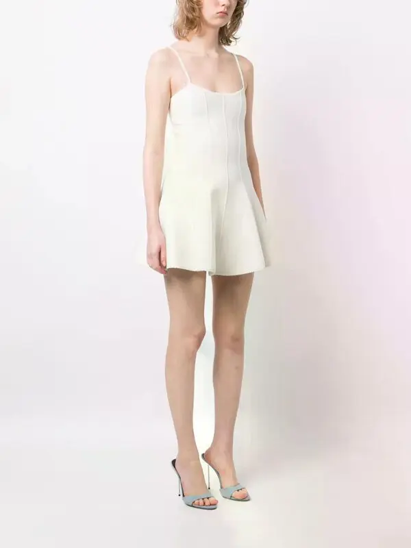 FLEUR DU MAL Flared Corset Dress