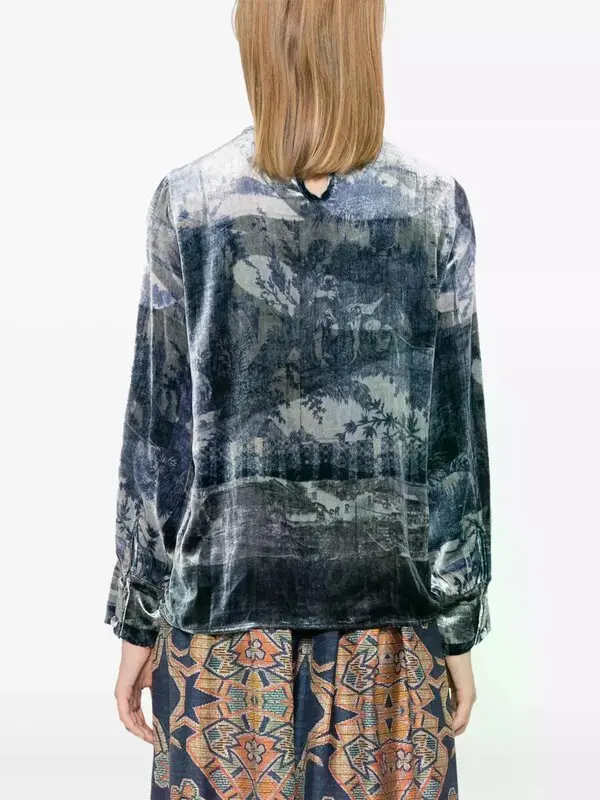PIERRE-LOUIS MASCIA Kanpur Blouse - Blue