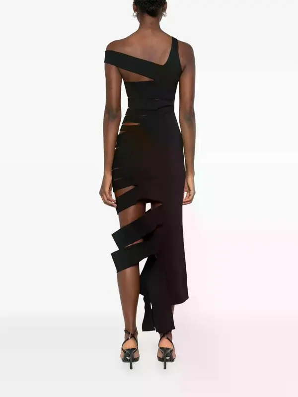MUGLER Bandage Knit Dress