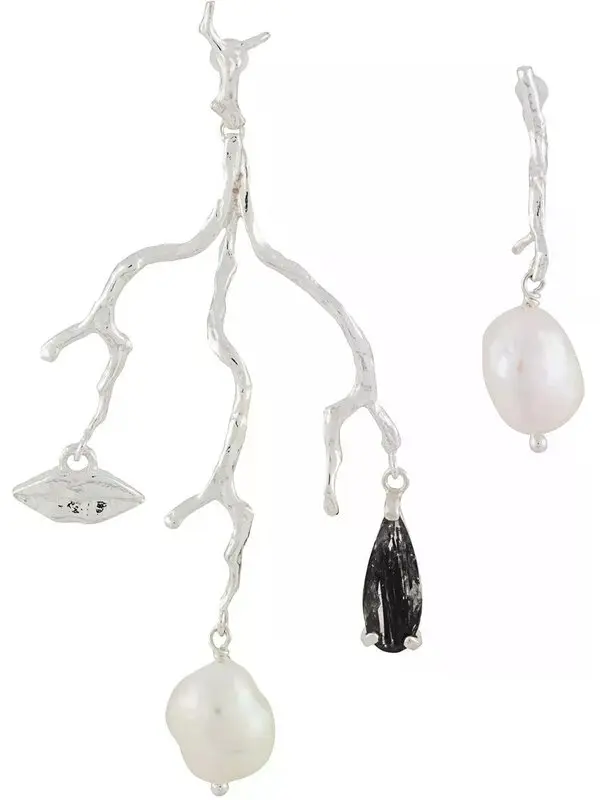 WOUTERS & HENDRIX Reves De Reves Branch Earrings - Silver